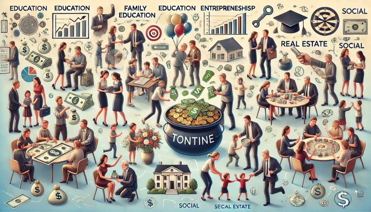 Tontine, exemples concrets pour mieux comprendre - Guide banque en ligne